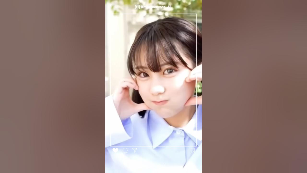 Tanaka Miku(田中美久) 😍 cute(可愛すぎる) #HKT48 #idol #shorts #shortsfeed #instagram #singer #photoshoot ...