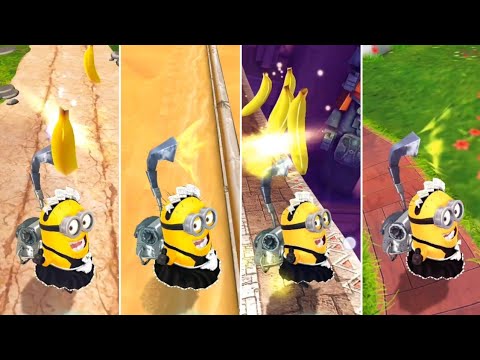 Cleaning Day! Maid Minion Banana Vacuum Gameplay | Despicable Me ...