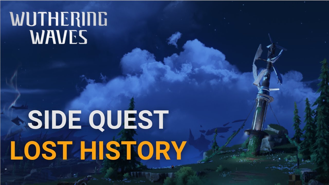 Wuthering Waves: Side Quest - Lost History // All Lighthouse Locations ...