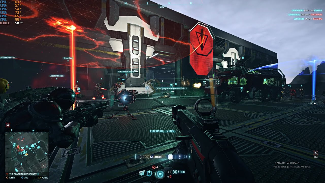 PlanetSide 2 - Scarfield reliquary - YouTube