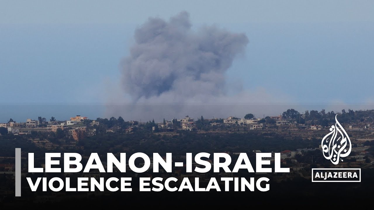 Violence escalates between Israel and Lebanon’s Hezbollah amid Gaza ...