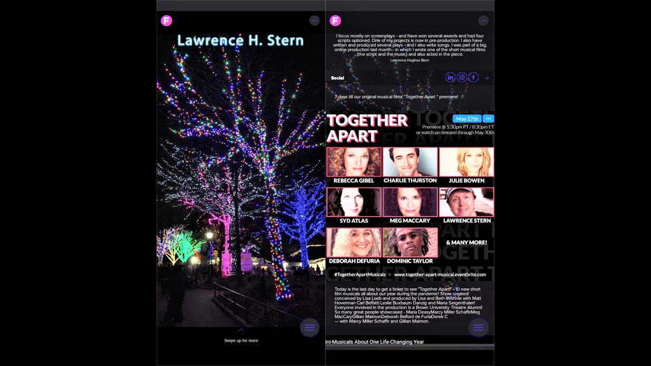Meet Los Angeles Writer LAWRENCE HUGHES STERN! (FENIX360 Interview ...