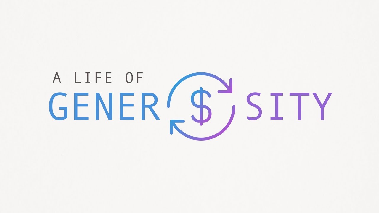 A Life of Generosity | Steve DeFrain | Weekend Worship Experience 2.16.25 - YouTube