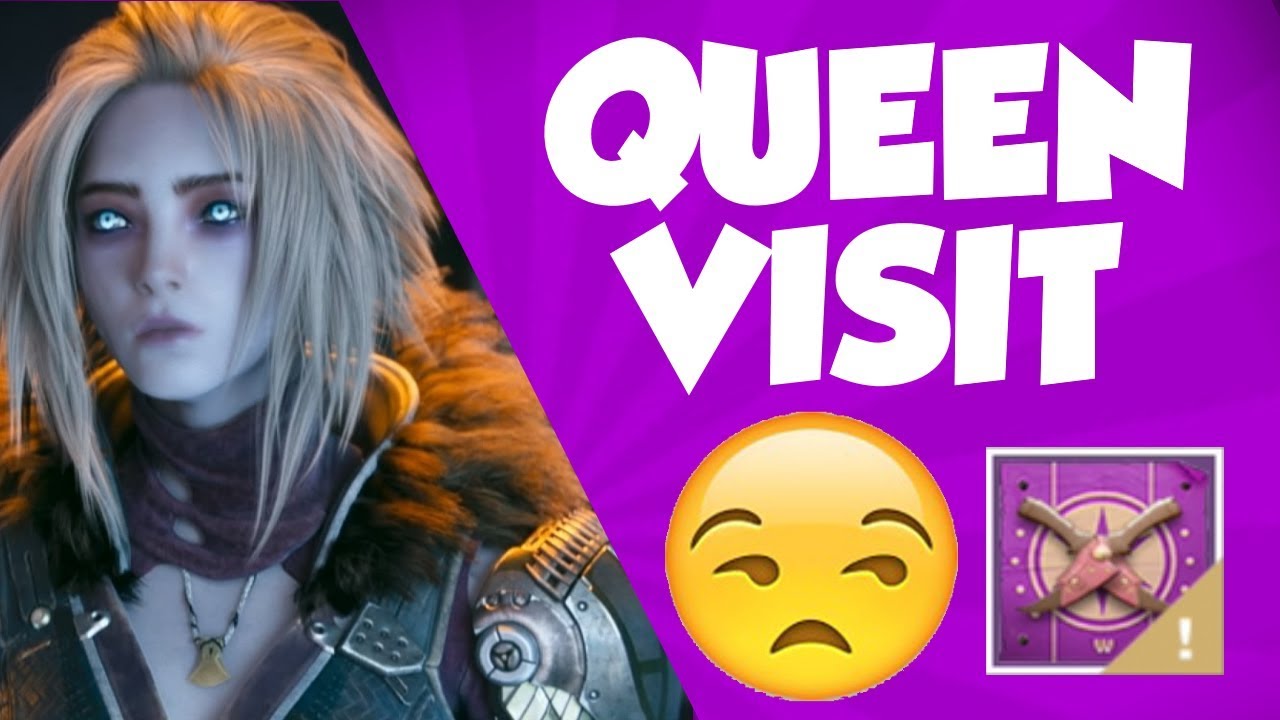 Destiny 2 Queen Visit Mara Sov Throne World Visit 21919 Youtube