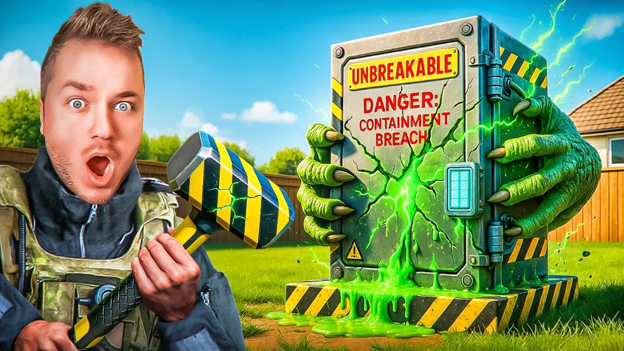 BREAKING OPEN the POND MONSTER’S UNBREAKABLE SAFE! (Shocking Reveal ...