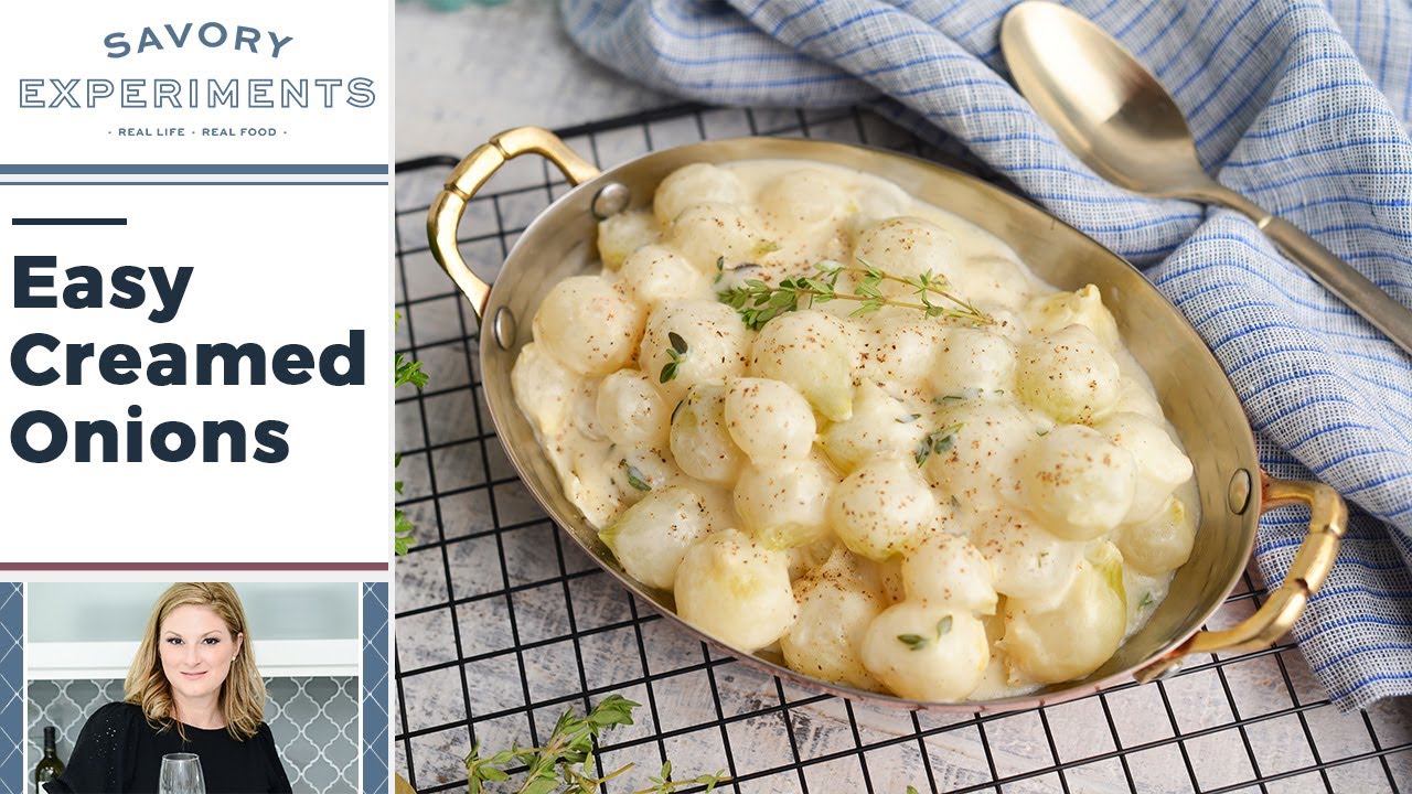 How to Make Creamed Onions - YouTube