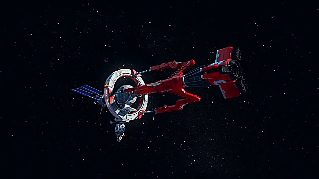 Thunderbirds Are Go | Thunderbird 3 Launch To Thunderbird 5 - YouTube