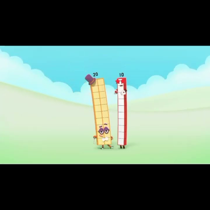 Numberblocks intro land of giants - YouTube