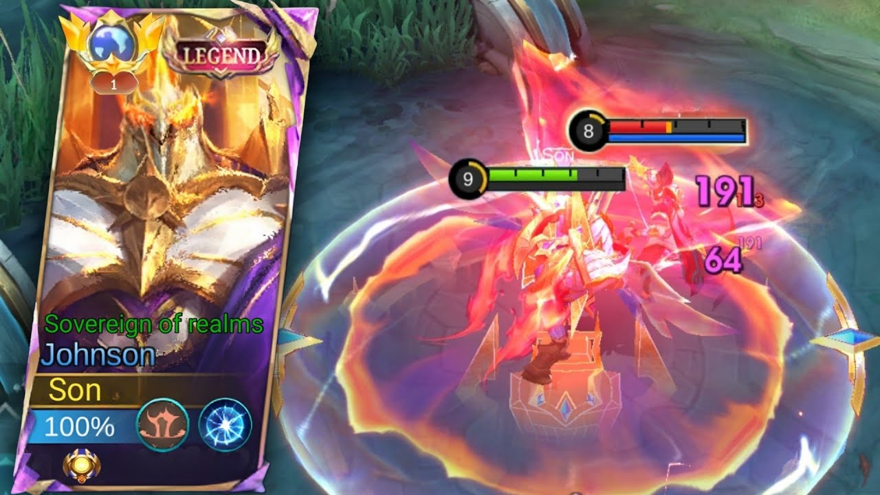 JOHNSON LEGEND SKIN GAMEPLAY IS FINALLY HERE! JOHNSON SOVEREIGN OF ...