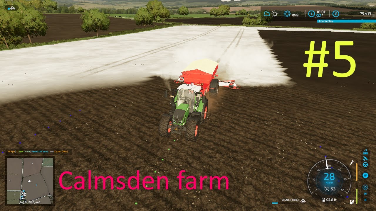 Calmsden farm #5 - YouTube