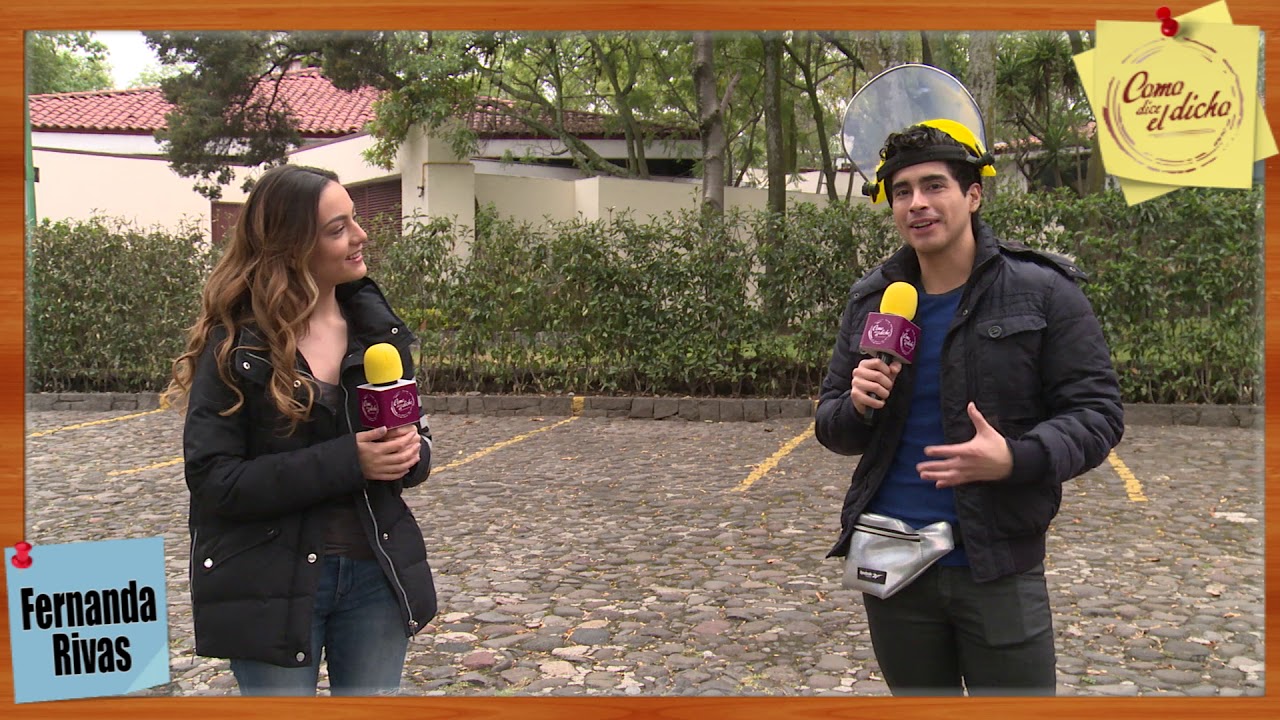ENTREVISTA FERNANDA RIVAS COMO DICE EL DICHO - YouTube