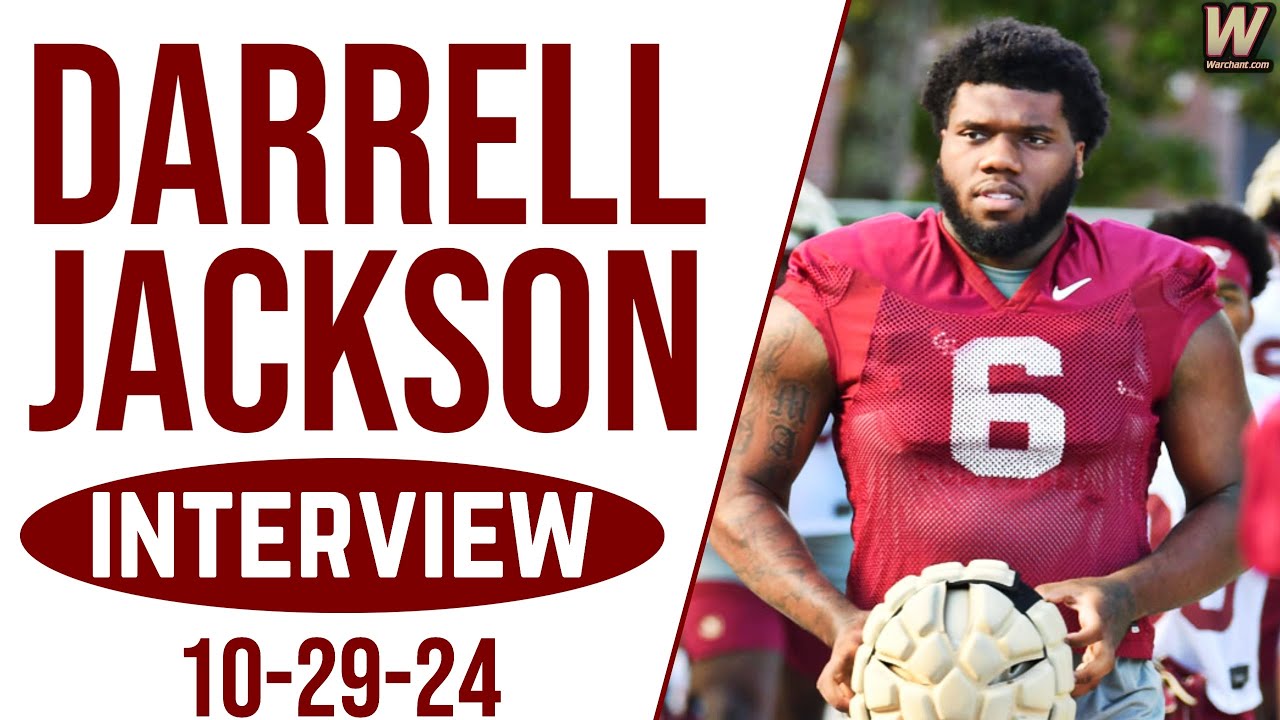 Darrell Jackson on in-season improvements, making impact | FSU Football | Warchant TV #FSU - YouTube