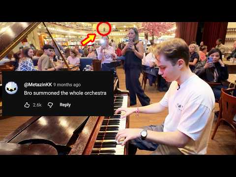 Guy Starts Playing Piano At The Library… Then THIS Happens