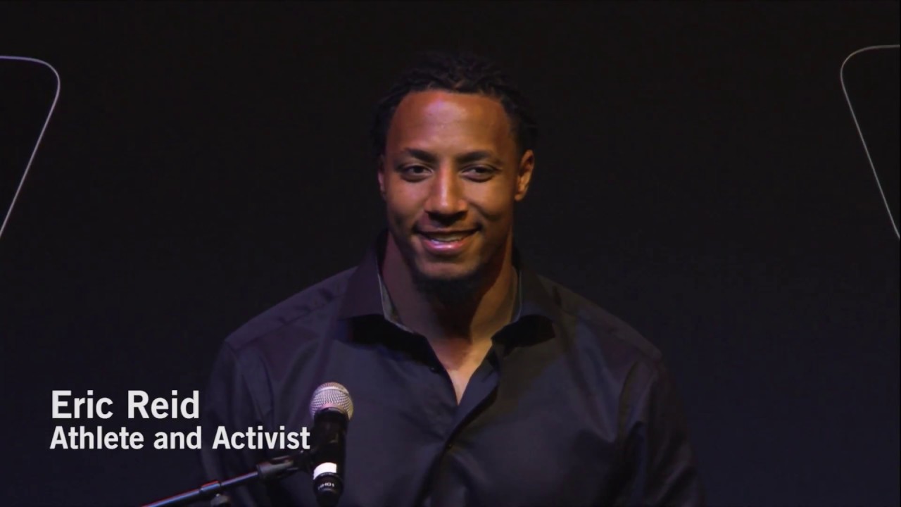 Eric Reid intros Colin Kaepernick for Amnesty's Ambassador of ...