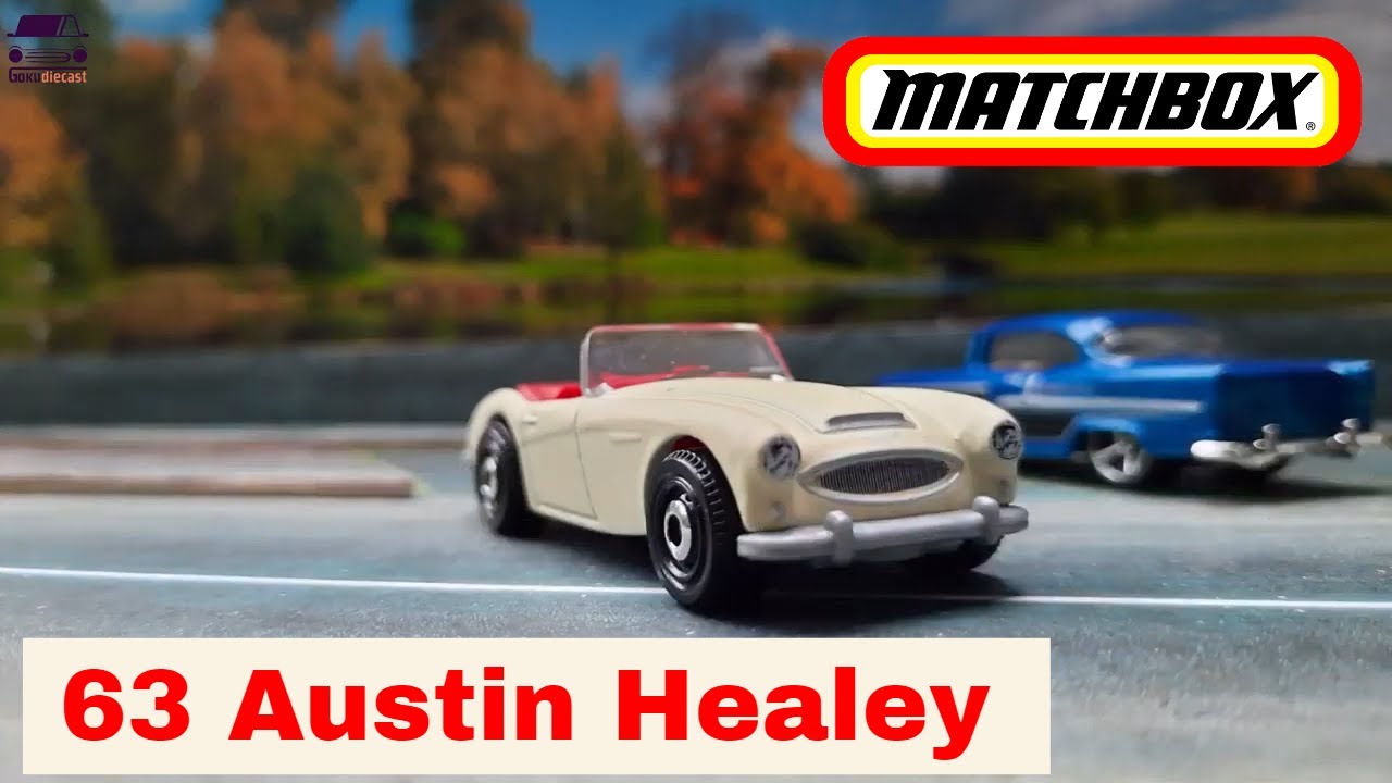 MATCHBOX 63 Austin Healey 3000 MK2 - YouTube