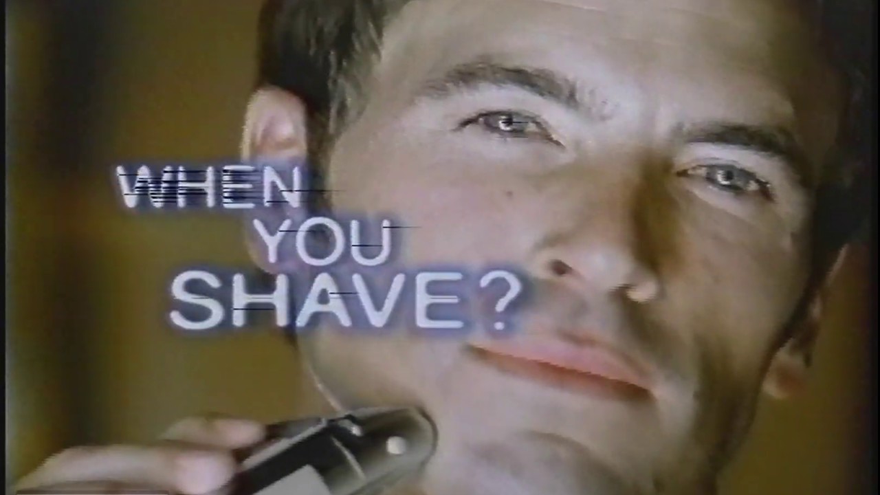 1997 Braun Flex Interval Electric Razor Shaver Commercial - YouTube