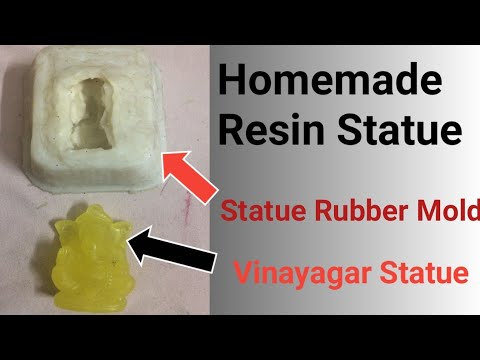 How To Make A Simple Homemade Resin Statue - YouTube