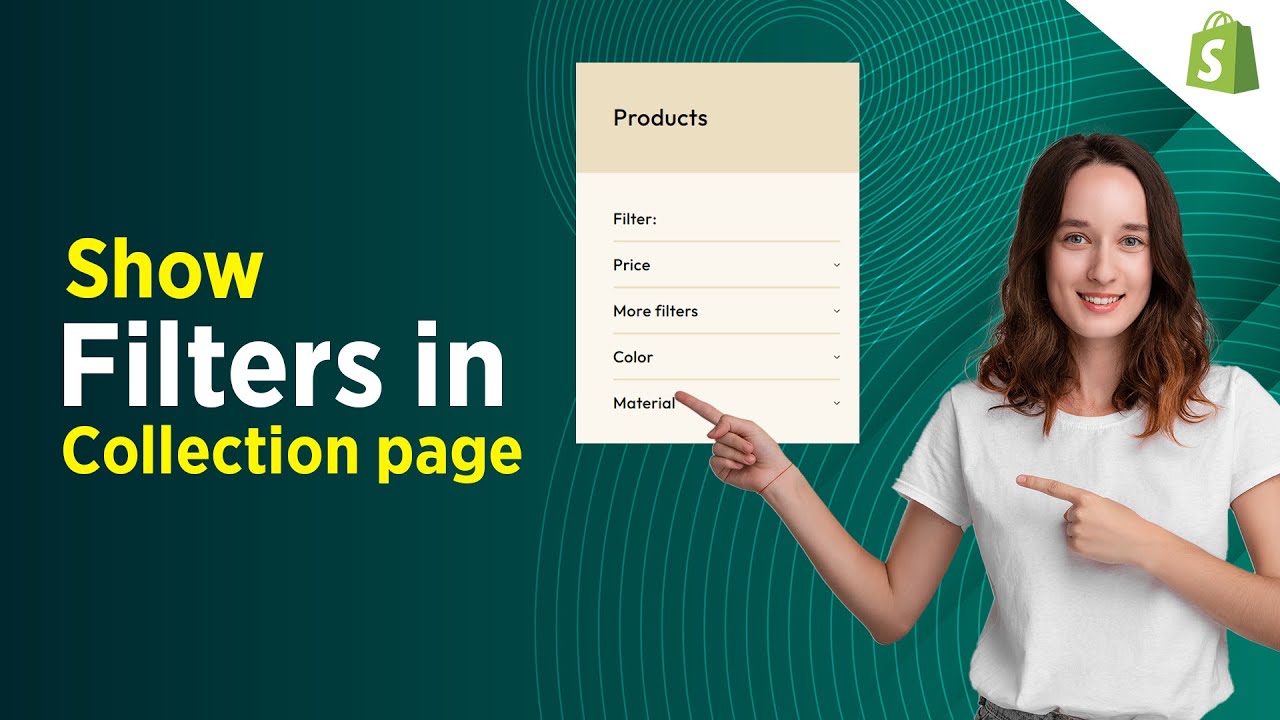 How to Add Filters to Your Shopify Collection Sidebar - YouTube