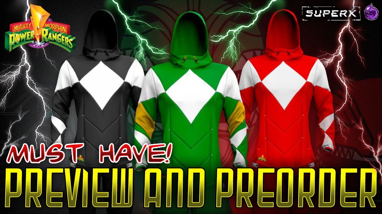 *MUST HAVE* - POWER RANGERS | SUPERX - Activewear *EARLY ACCESS* - YouTube