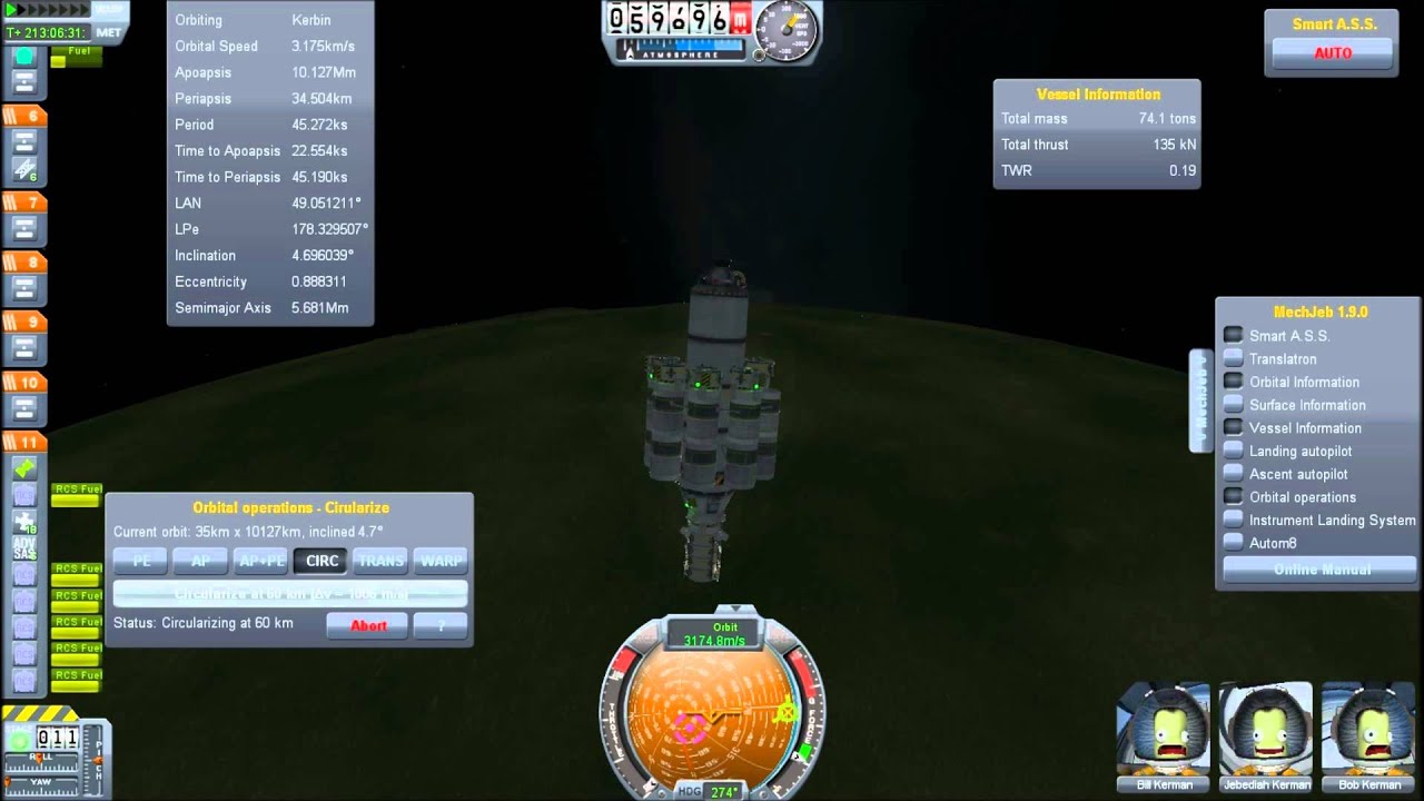 Interplanetary Command Ship - Aerobraking & More Probes - Kerbal Space ...