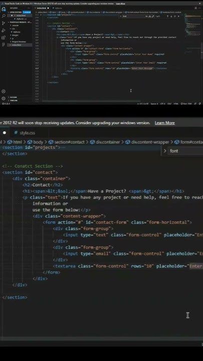 Contact Form #2 #css #javascript #html #python #responsivewebdesign #coding #webdesign # ...