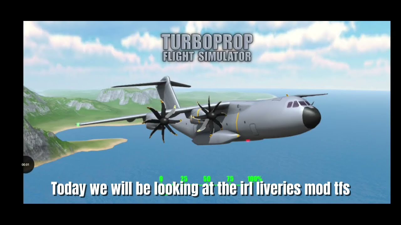 Irl livery mod tfs review #a400m #atr72 #atr42 🛬 - YouTube