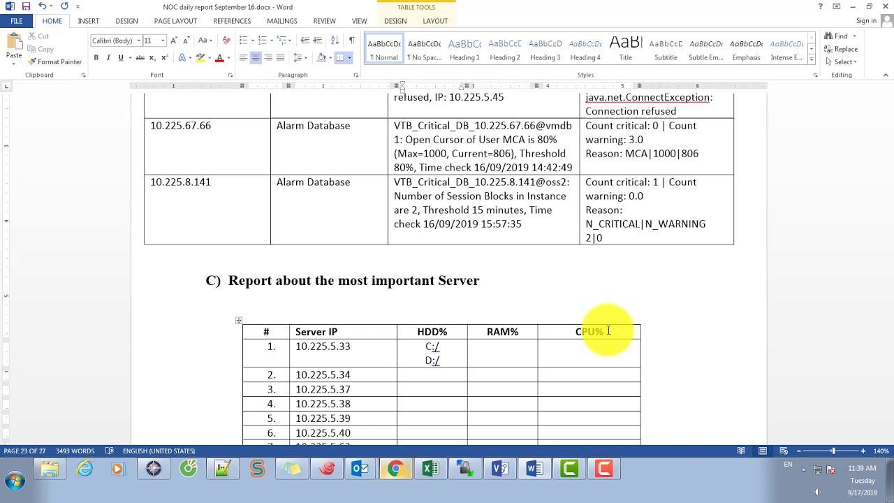 How to make NOC report - YouTube
