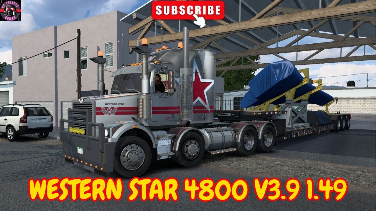 PROVIAMO LA NUOVA VERSIONE 3.9 WESTERN STAR 4800 - ATS MODS 1.49 - YouTube