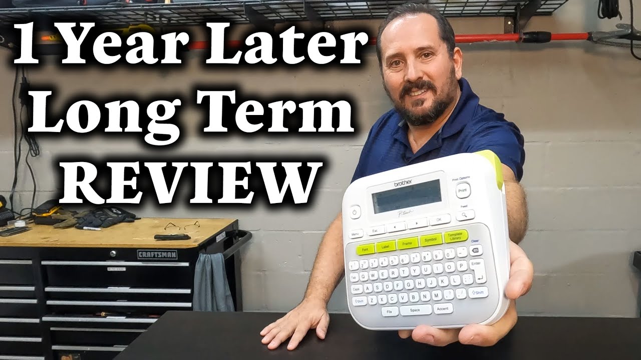 Brother P-touch, PTD210, Easy-to-Use Label Maker - YouTube
