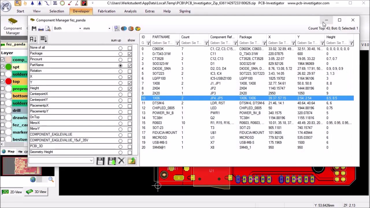 PCB-Investigator - Component Manager - YouTube