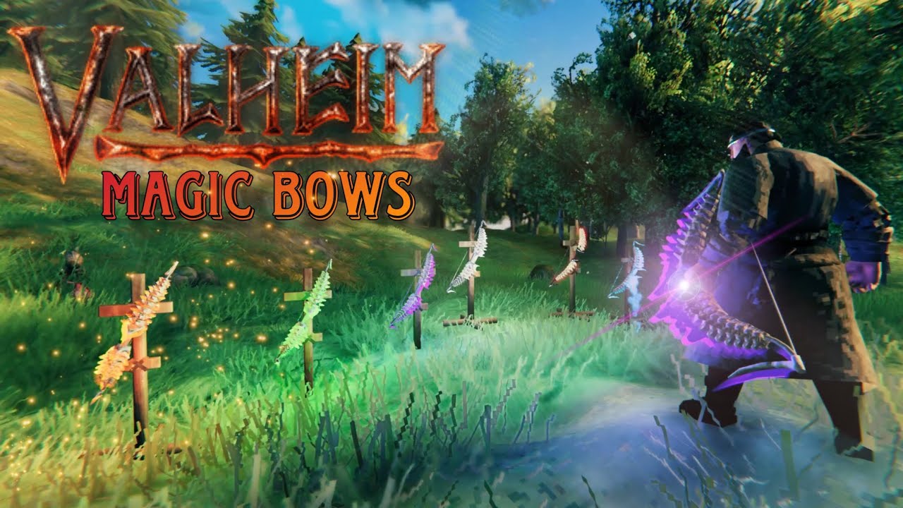 Valheim Magic Bows Mod, Bows With A Variety Of Power - YouTube