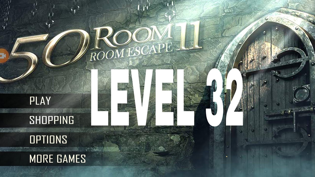 50 Room Escape 11 Level 32 Walkthrough - YouTube