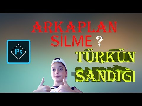 Photoshop CC 2017 -Arkaplan silme
