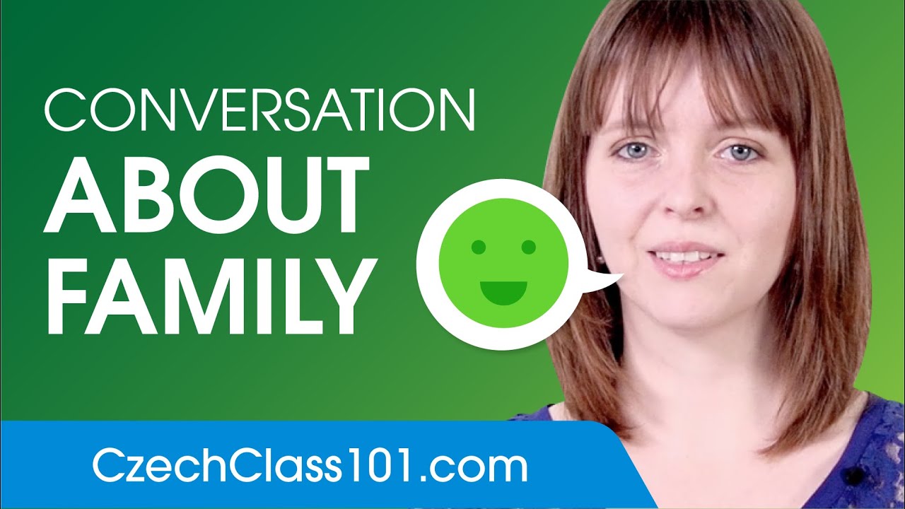 Conversation About Family - Czech Conversational Phrases - YouTube