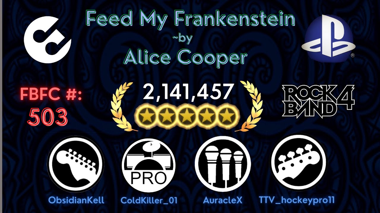 Feed My Frankenstein ~ by Alice Cooper - FBFC #503 Colour Glitch on ...