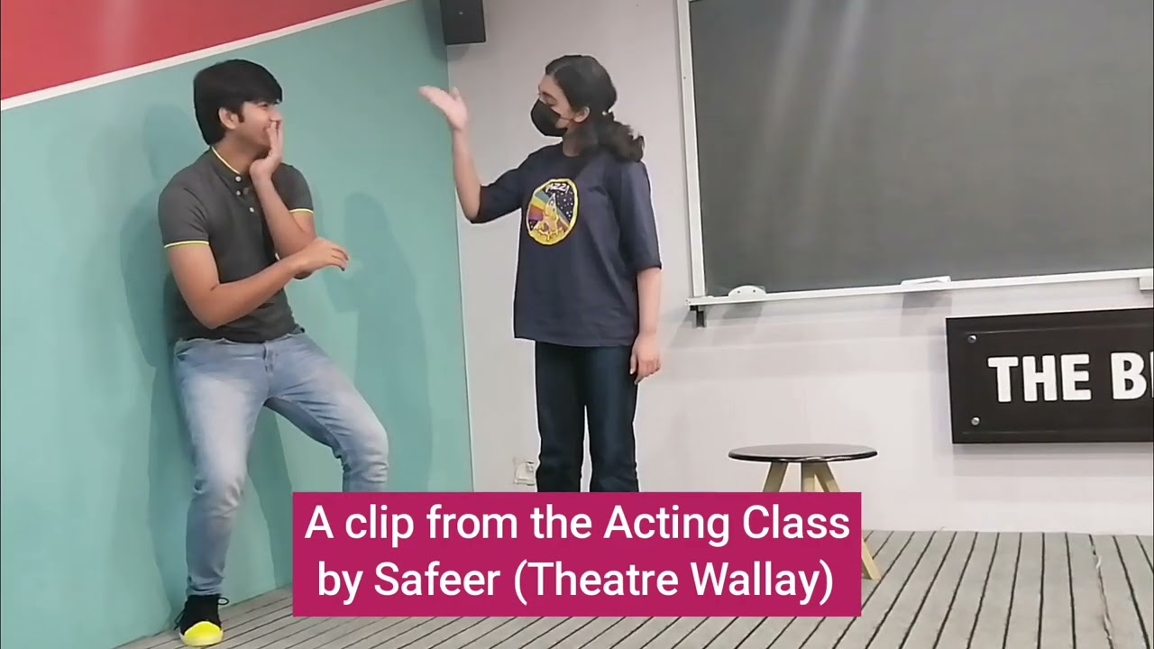 An Improv Scene | The Acting Class | Safeer - The Acting Coach - YouTube