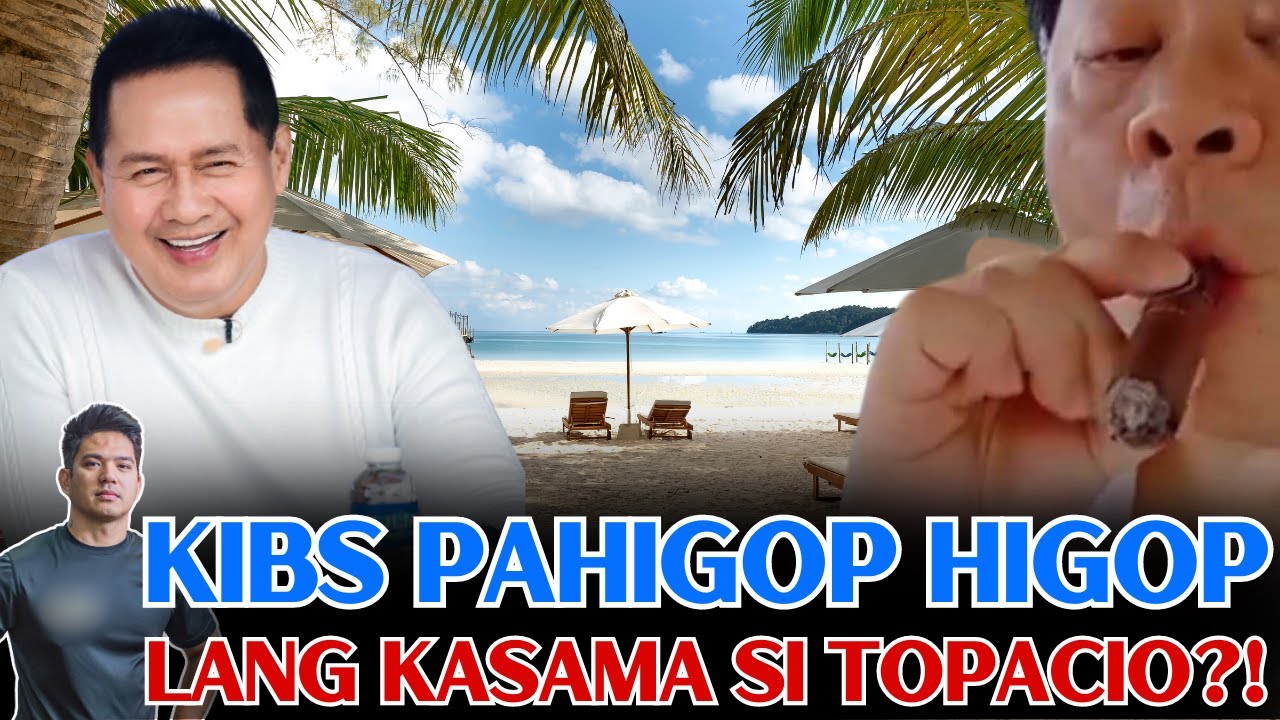 QUIBOLOY MY SECRET BEACH DIN??! PAHIGOP HIGOP LANG KASAMA SI TOPACIO ...