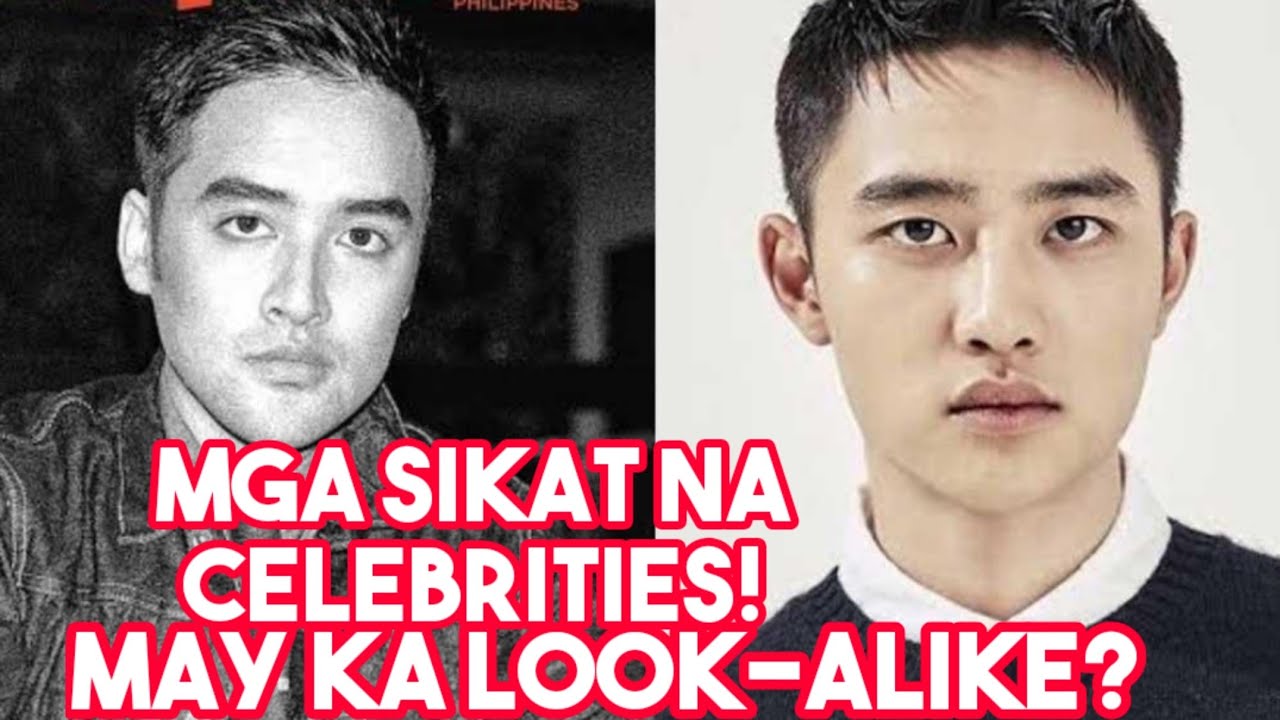 Mga Pinoy Celebrities na may Ka Look-Alike na Korean Stars | KPOP Look ...