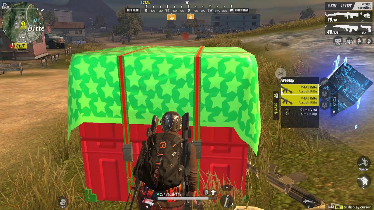RULES OF SURVIVAL: SOLO; ROS GAMEPLAY FULL BATTLE - YouTube