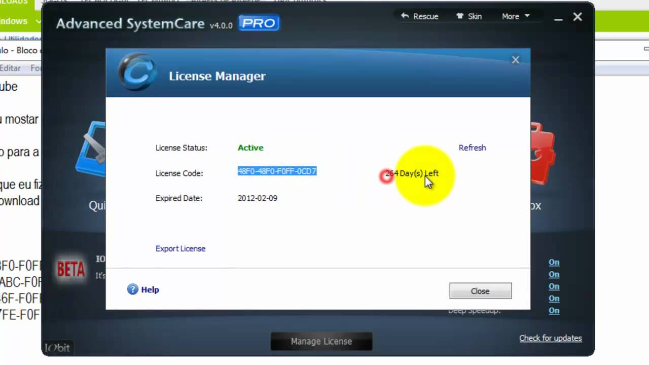 Advanced systemcare 4 + serial - YouTube