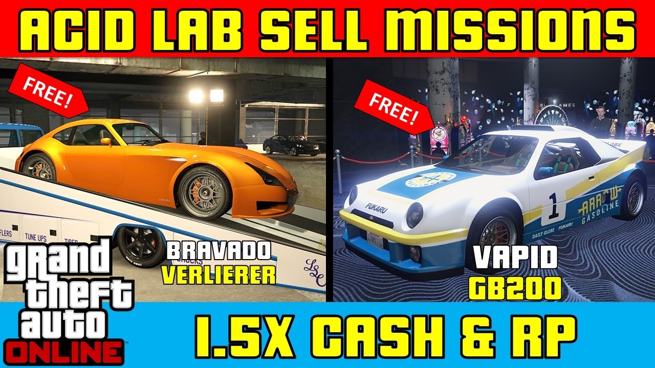 1.5X CASH & RP ON ACID SELL MISSIONS | LAST CHANCE FOR HARD MODE EVENT ...