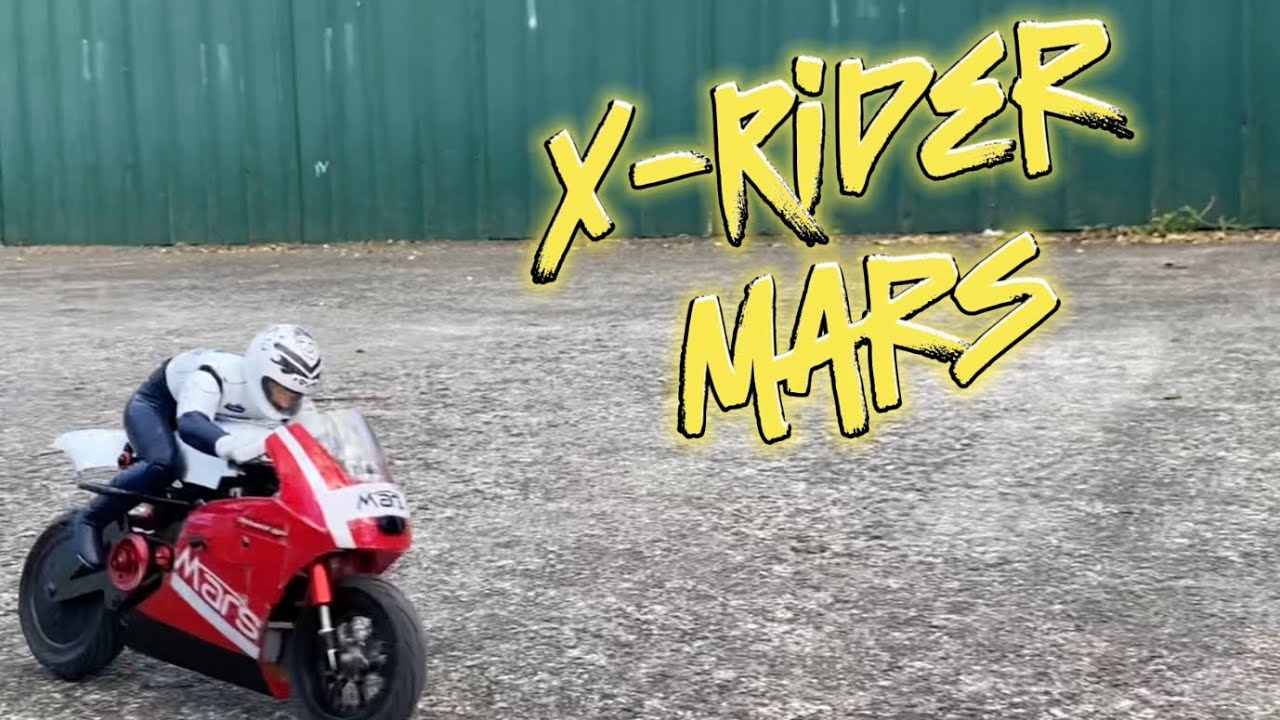 X-Rider Mars. 1/8 scale. HKM 390. Boss Iron Man! - YouTube