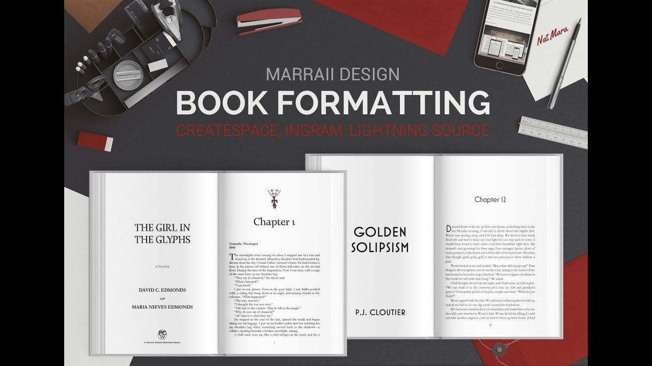Book Formatting Service by Marraii Design - YouTube