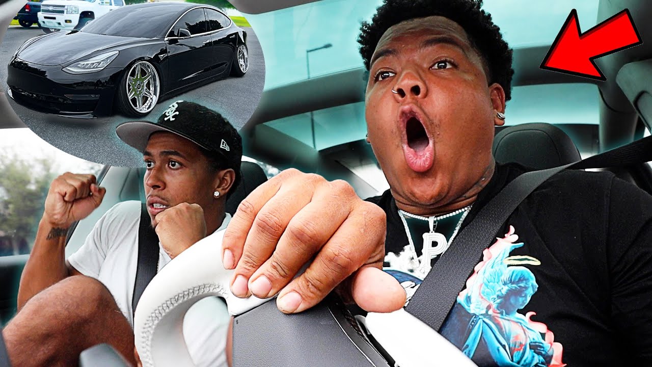 Traded My Squatted Yukon For @Taywavy *CAMBERED TELSA* (First Time In ...