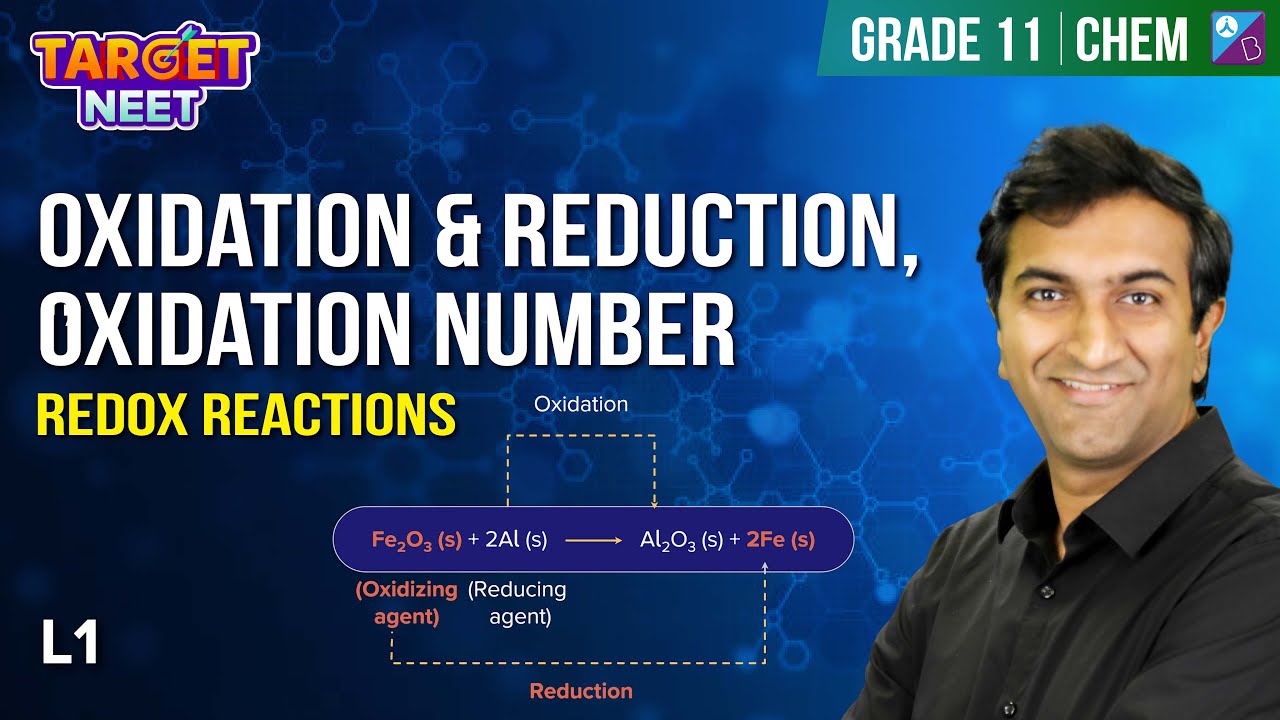 Oxidation & Reduction Definitions, Oxidation Number | L1 | Redox ...