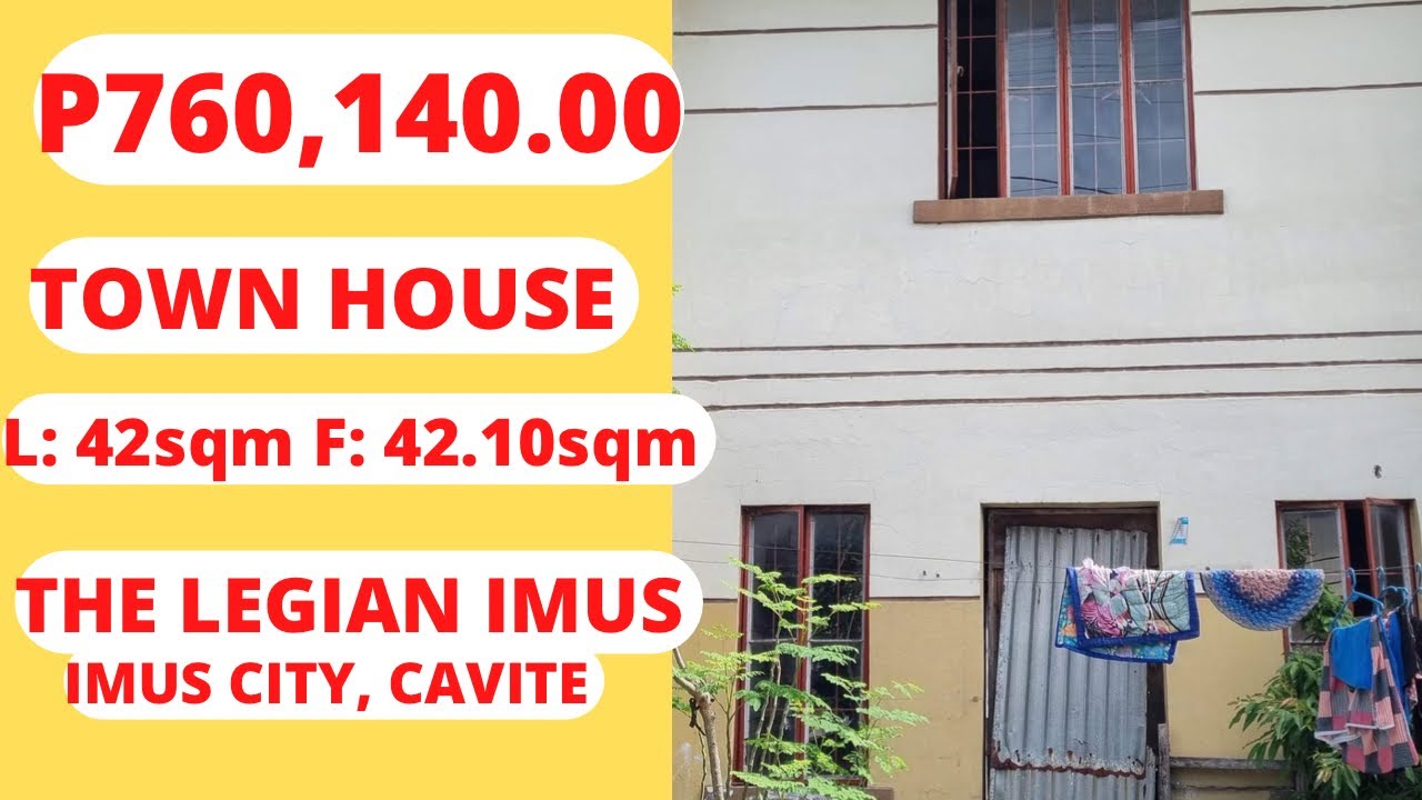 THE LEGIAN IMUS - IMUS CITY, CAVITE | PAGIBIG FORECLOSED PROPERTY ...