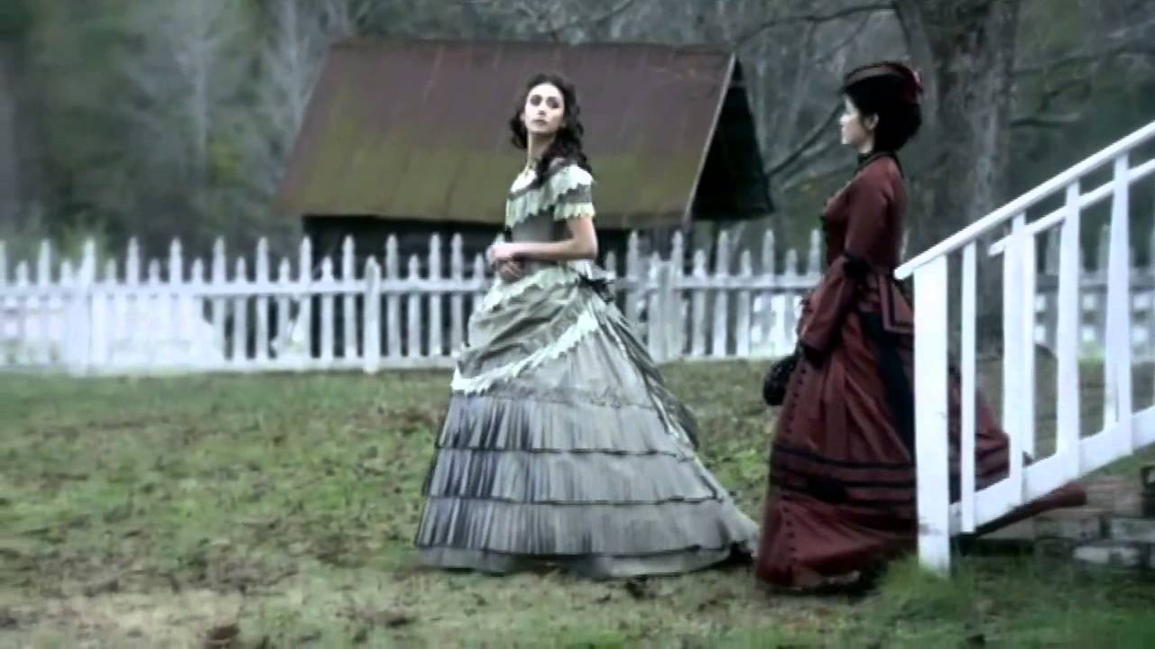 TVD 1X13 Damon Katherine in bed together Pearl lets Katherine know ...
