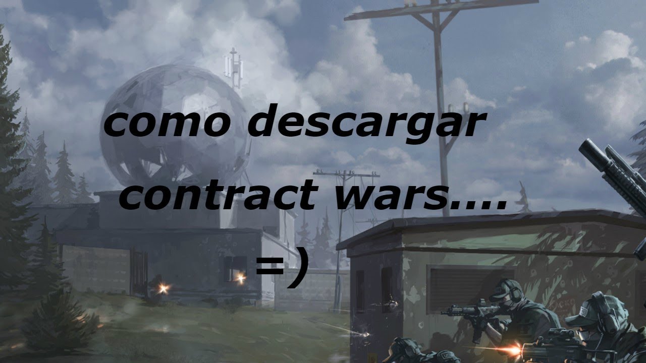 como descargar e instalar contract wars*** - YouTube