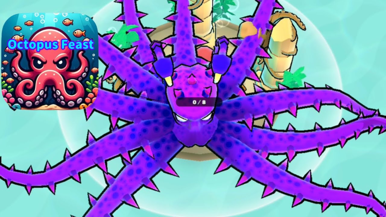 《Octopus Feast》3段階目進化！ボス戦へ！ - YouTube