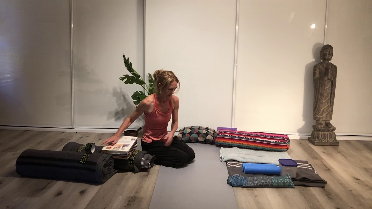 DIY yoga props - YouTube